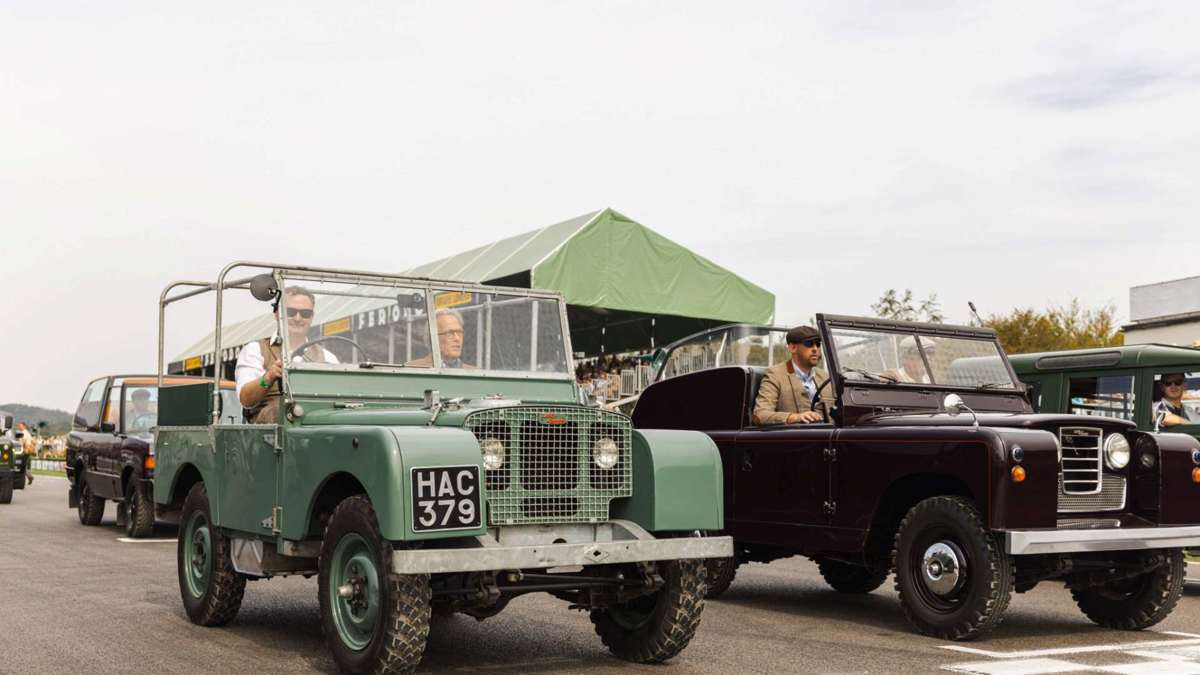 The Queen's incredible Land Rovers at Revival 2023 | GRR
