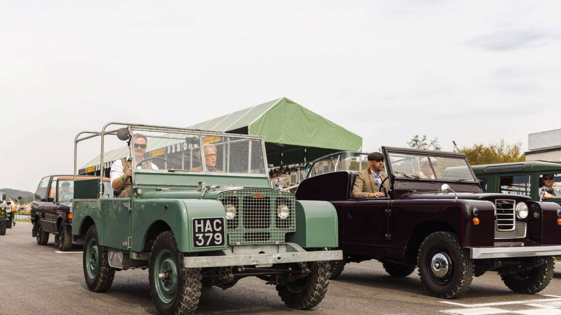 The Queen's incredible Land Rovers at Revival 2023 | GRR