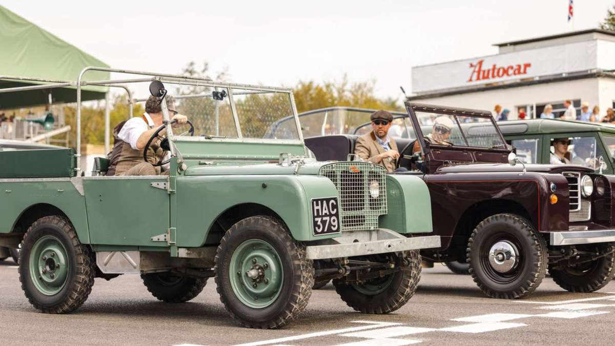 The Queen's incredible Land Rovers at Revival 2023 | GRR