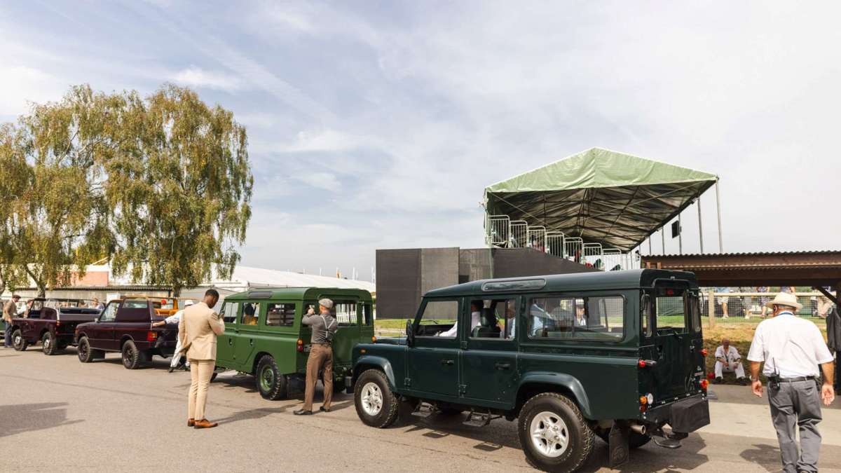 The Queen's incredible Land Rovers at Revival 2023 | GRR