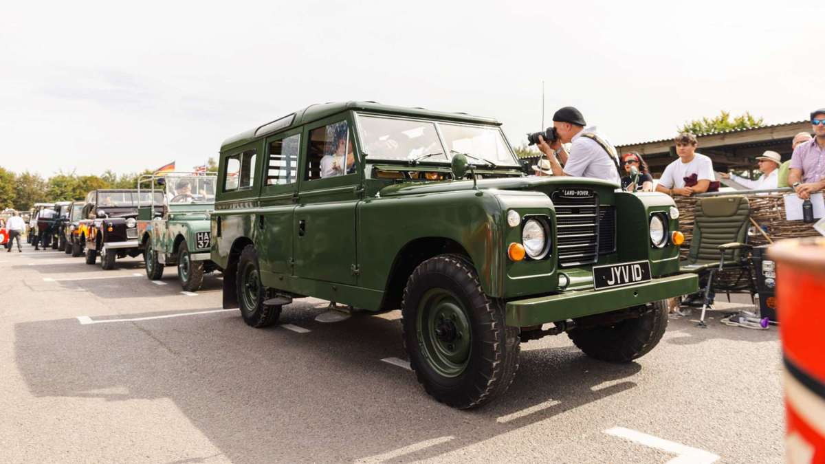 The Queen's incredible Land Rovers at Revival 2023 | GRR