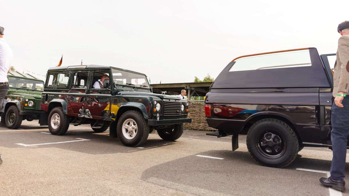 The Queen's incredible Land Rovers at Revival 2023 | GRR