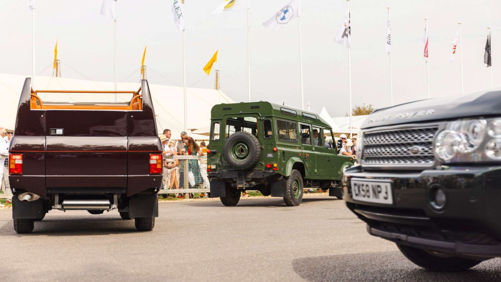 The Queen's incredible Land Rovers at Revival 2023 | GRR