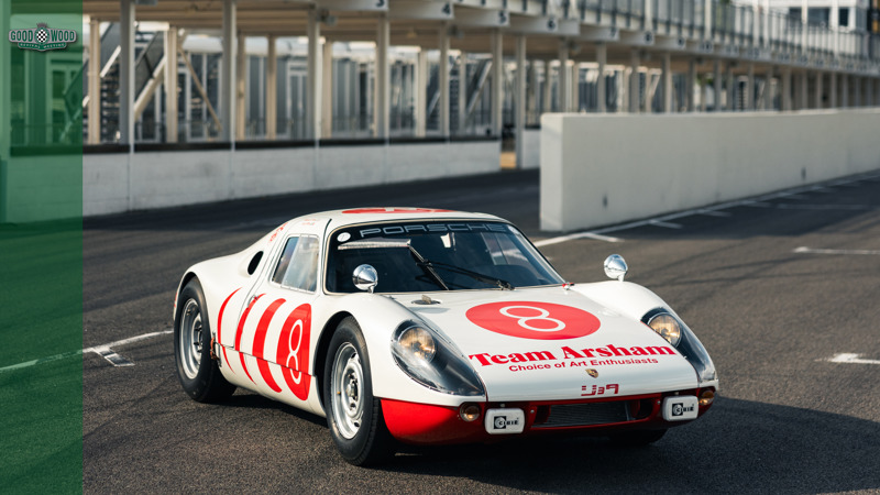 Pirro will race this striking Porsche 904 in the RAC TT Celebration | GRR