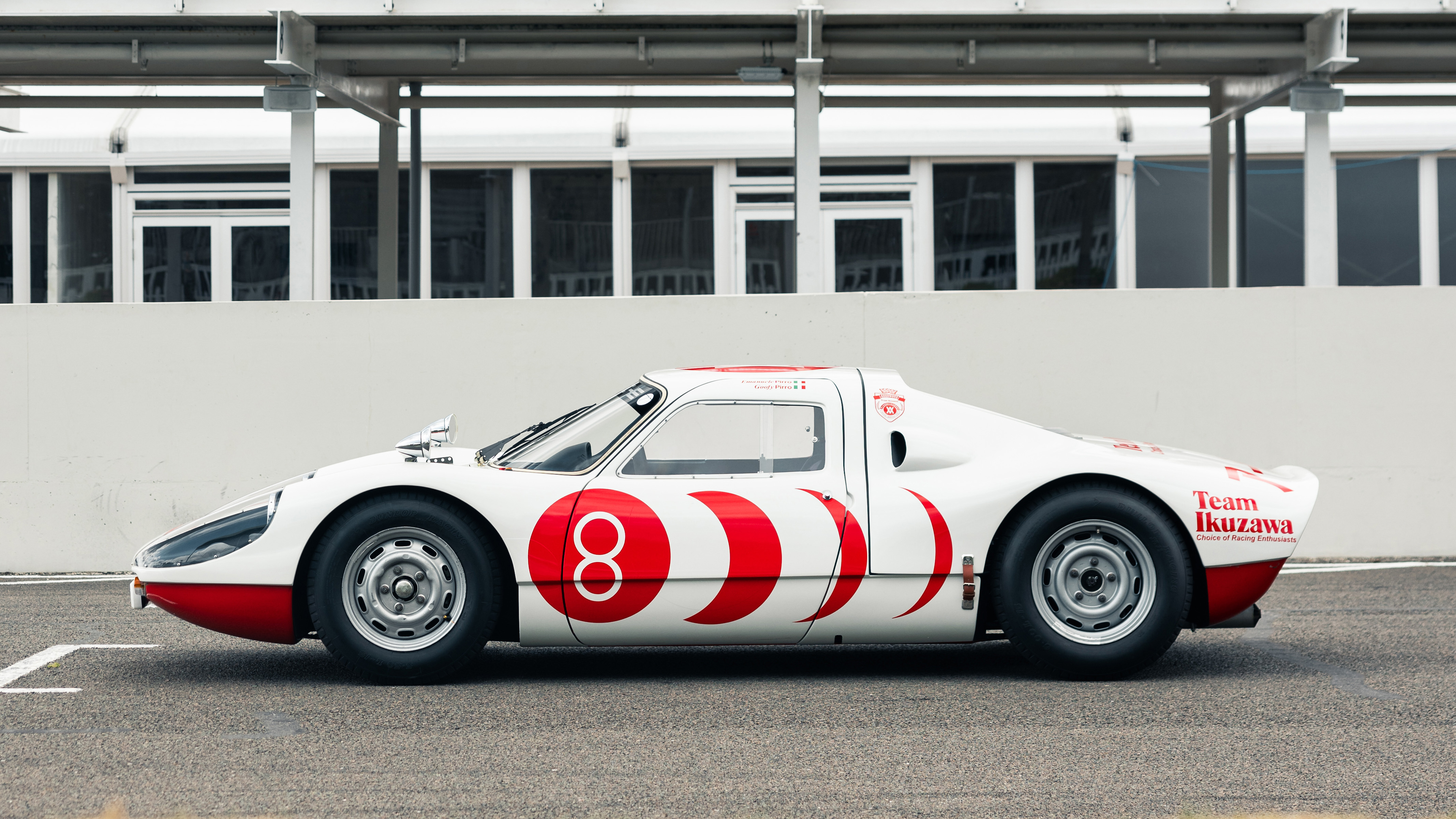 Pirro will race this striking Porsche 904 in the RAC TT Celebration | GRR