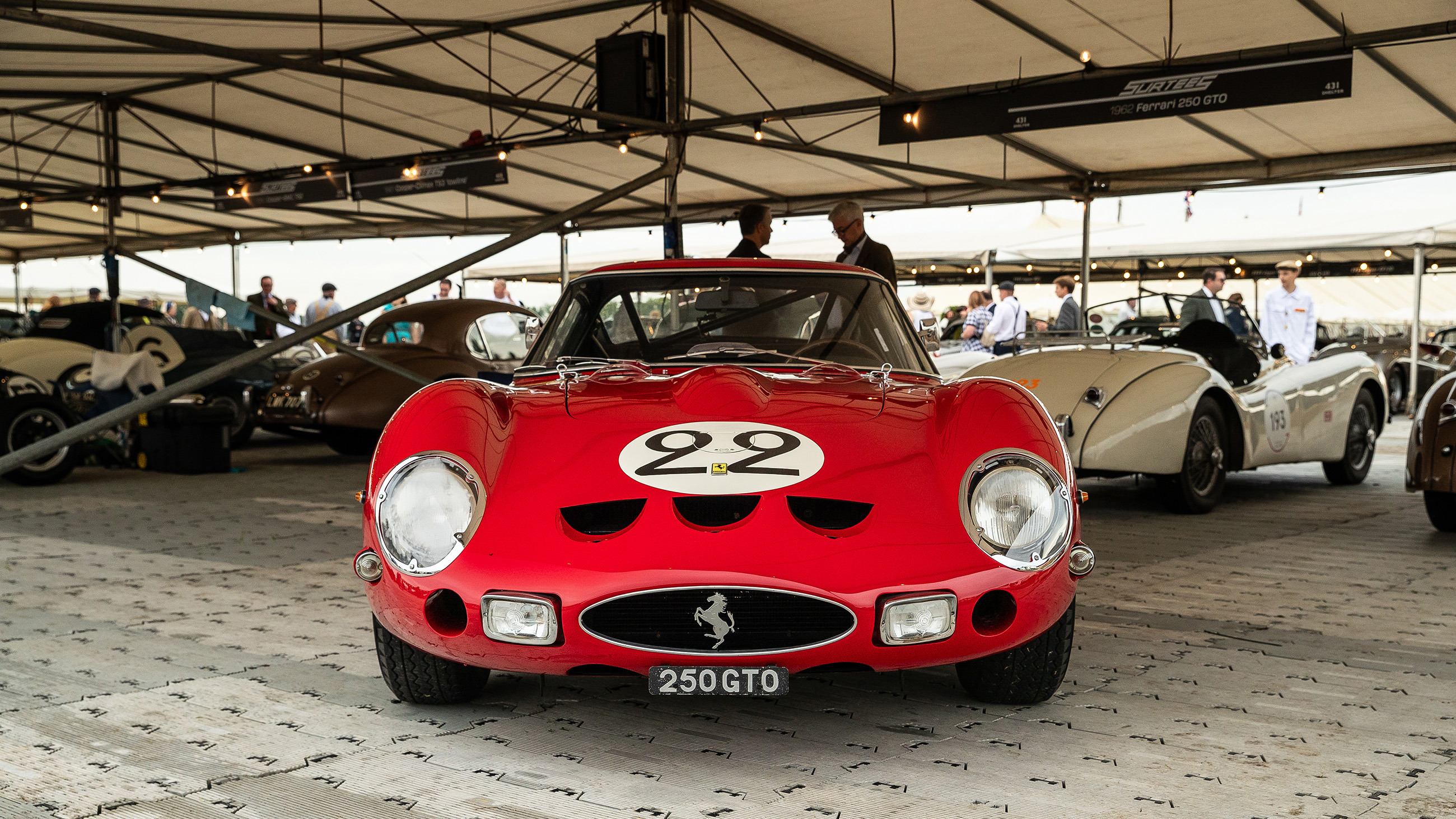 Up close with Nick Mason’s Ferrari 250 GTO | Goodwood Revival