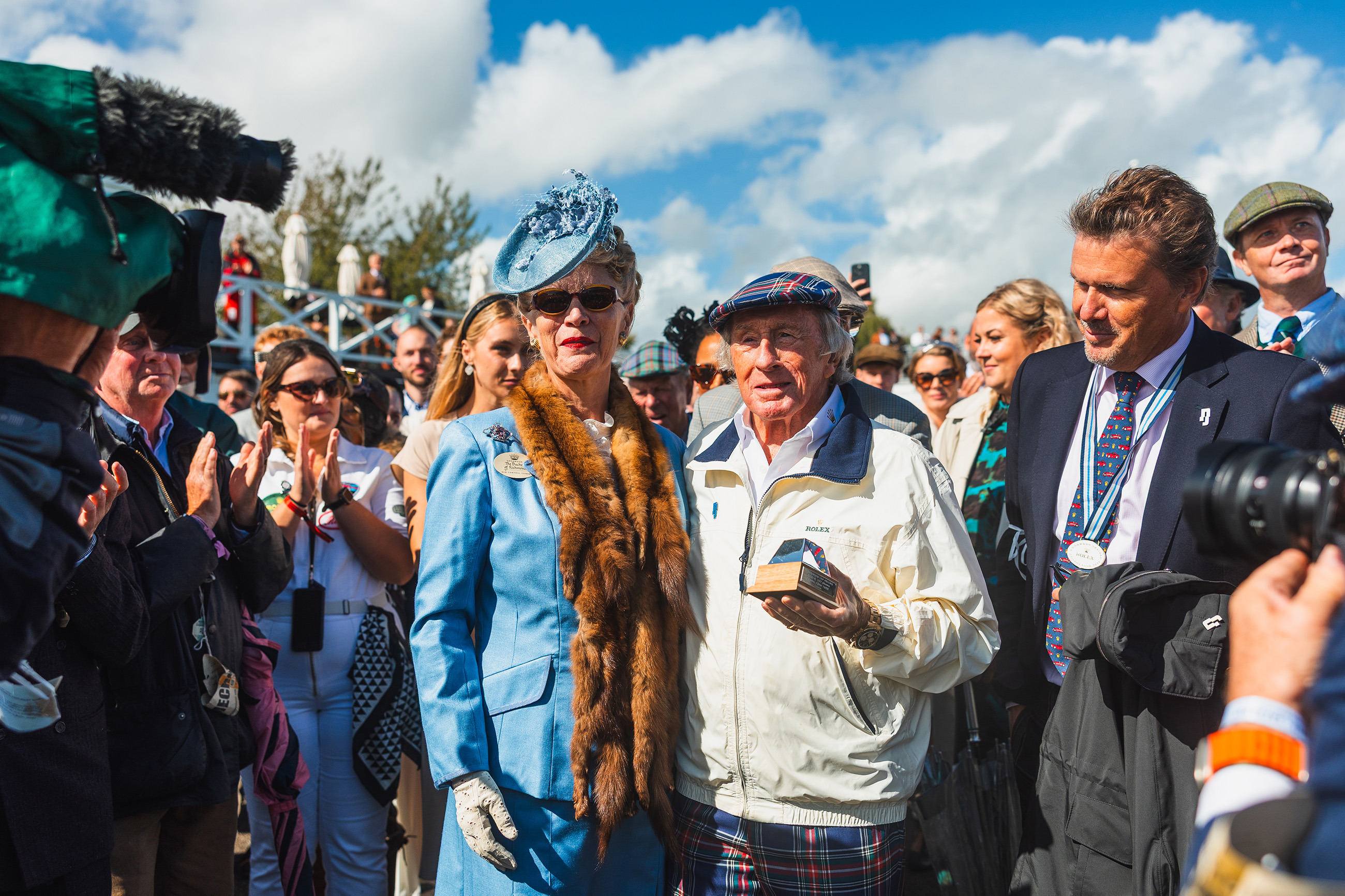 Sir Jackie Stewart inducted into the Goodwood Ton Club | GRR