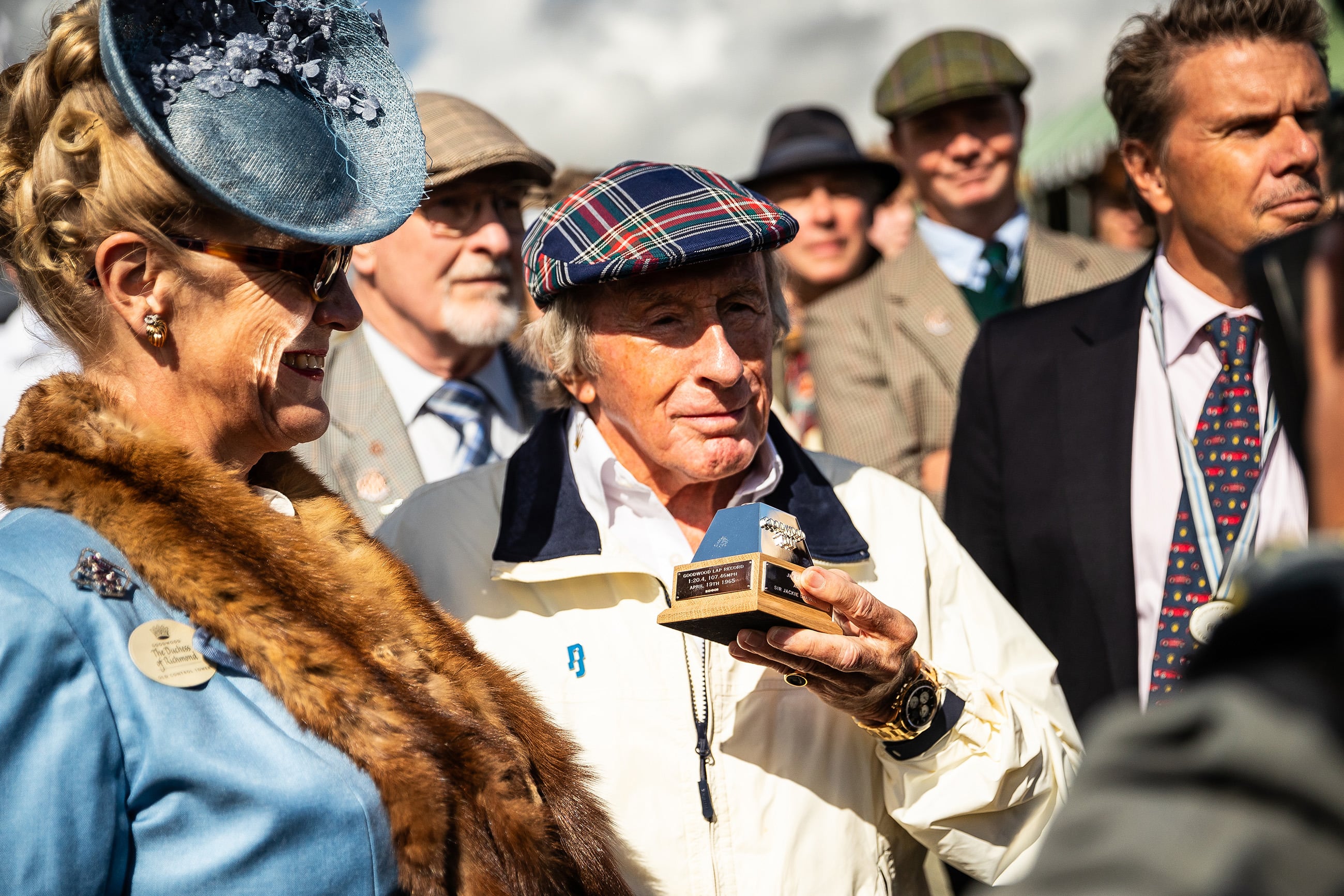Sir Jackie Stewart inducted into the Goodwood Ton Club | GRR