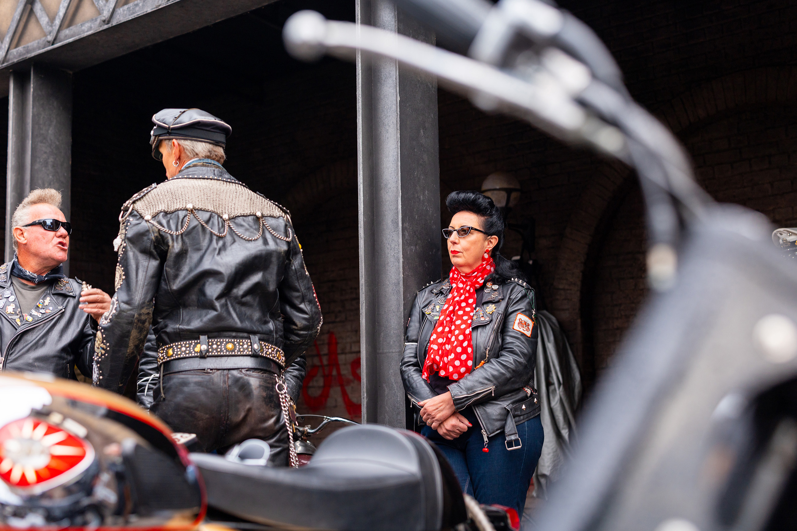 Mods and Rockers take over Temple Court at Goodwood Revival | GRR