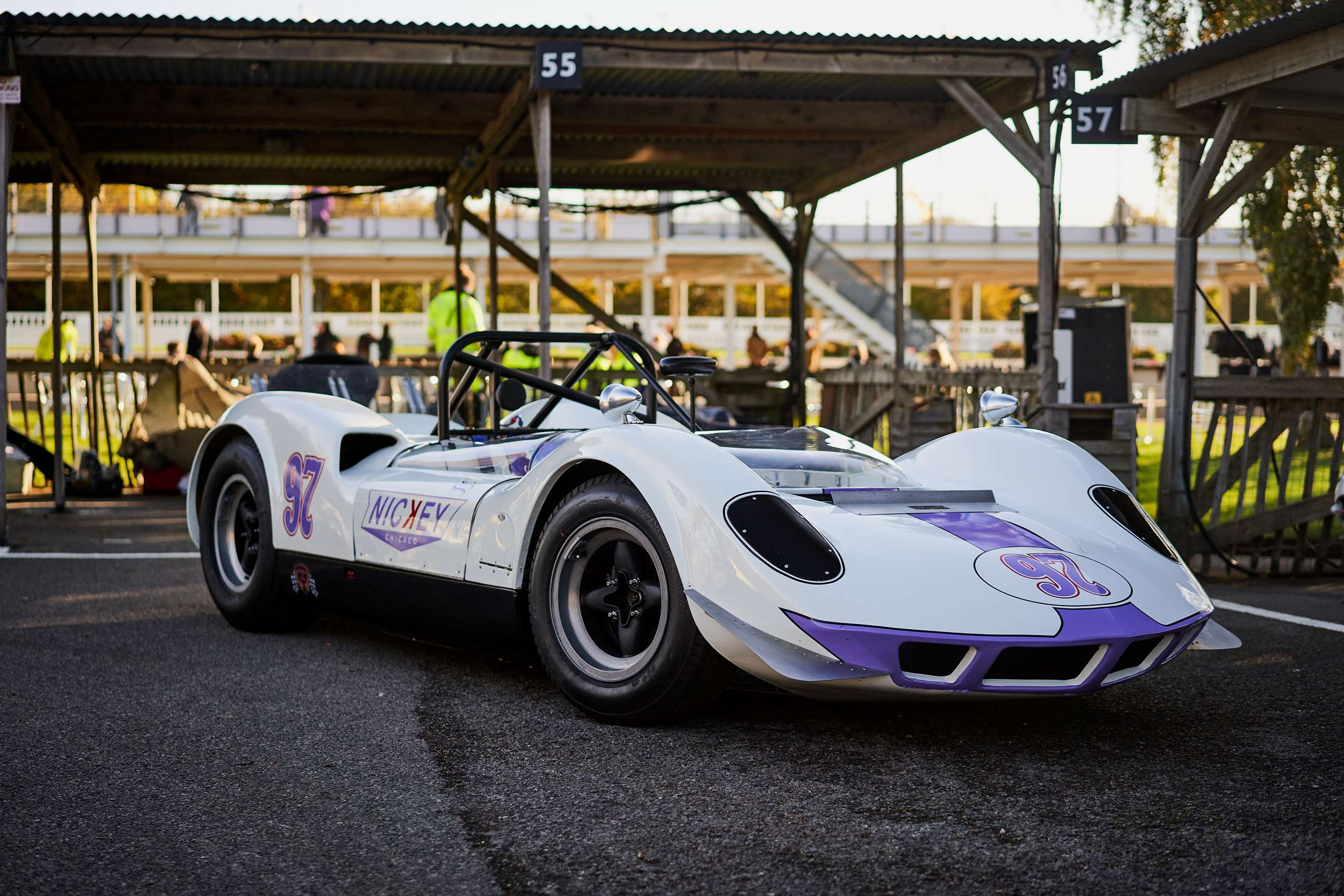 This McLaren M1A is a 551kg V8 rocket ship
