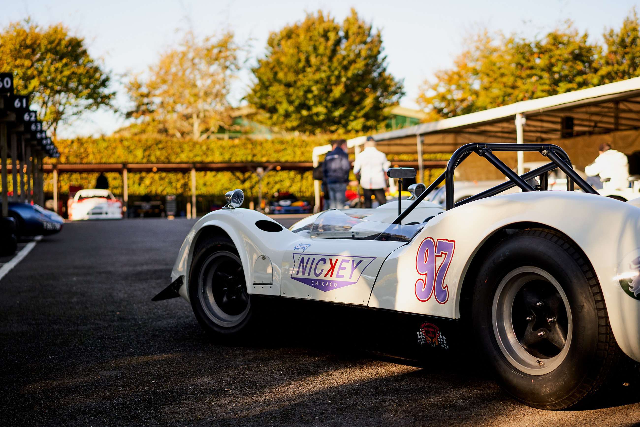 This McLaren M1A is a 551kg V8 rocket ship