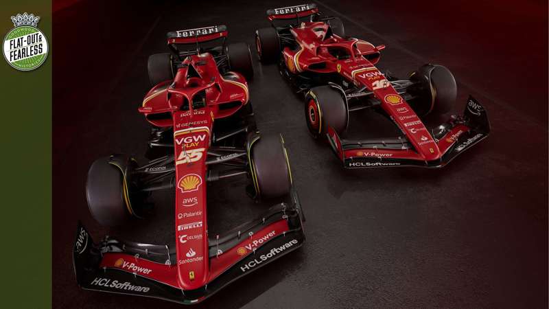 Ferrari reveals its 2024 F1 car | GRR