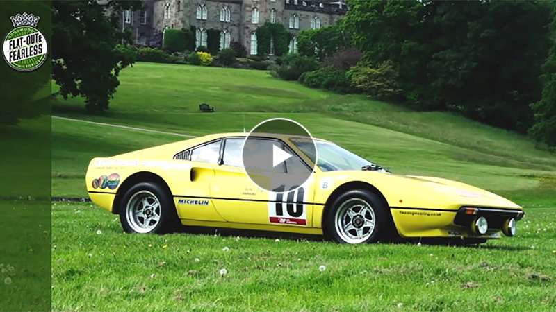 Video: Ever seen a Ferrari Rally car?