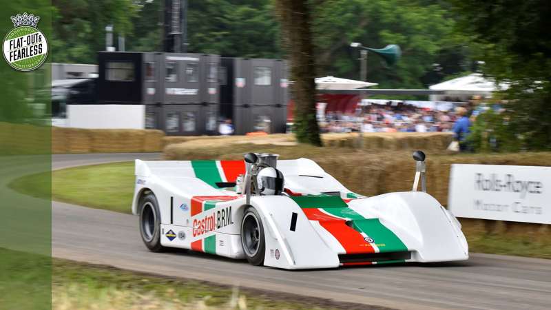 This monstrous BRM-Chevrolet P154 was dormant for 45 years