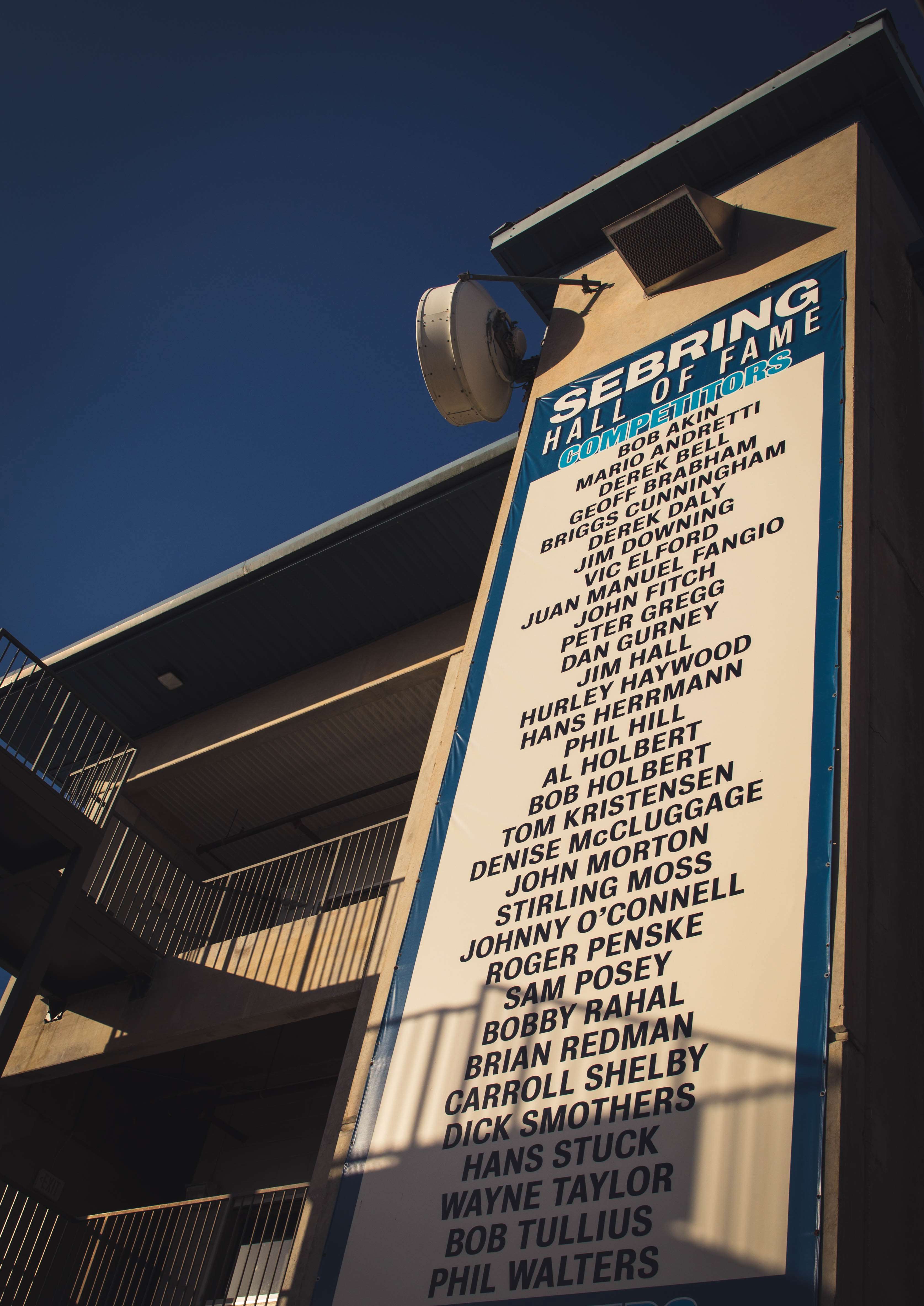 Sebring is a place of names and legends