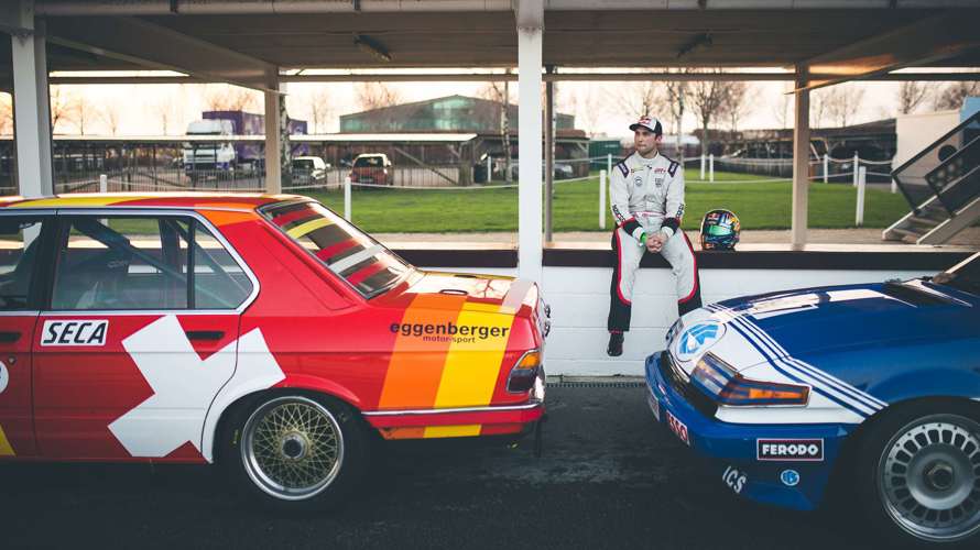 [Gallery] Track testing a Group A Rover SD1 – behind the scenes