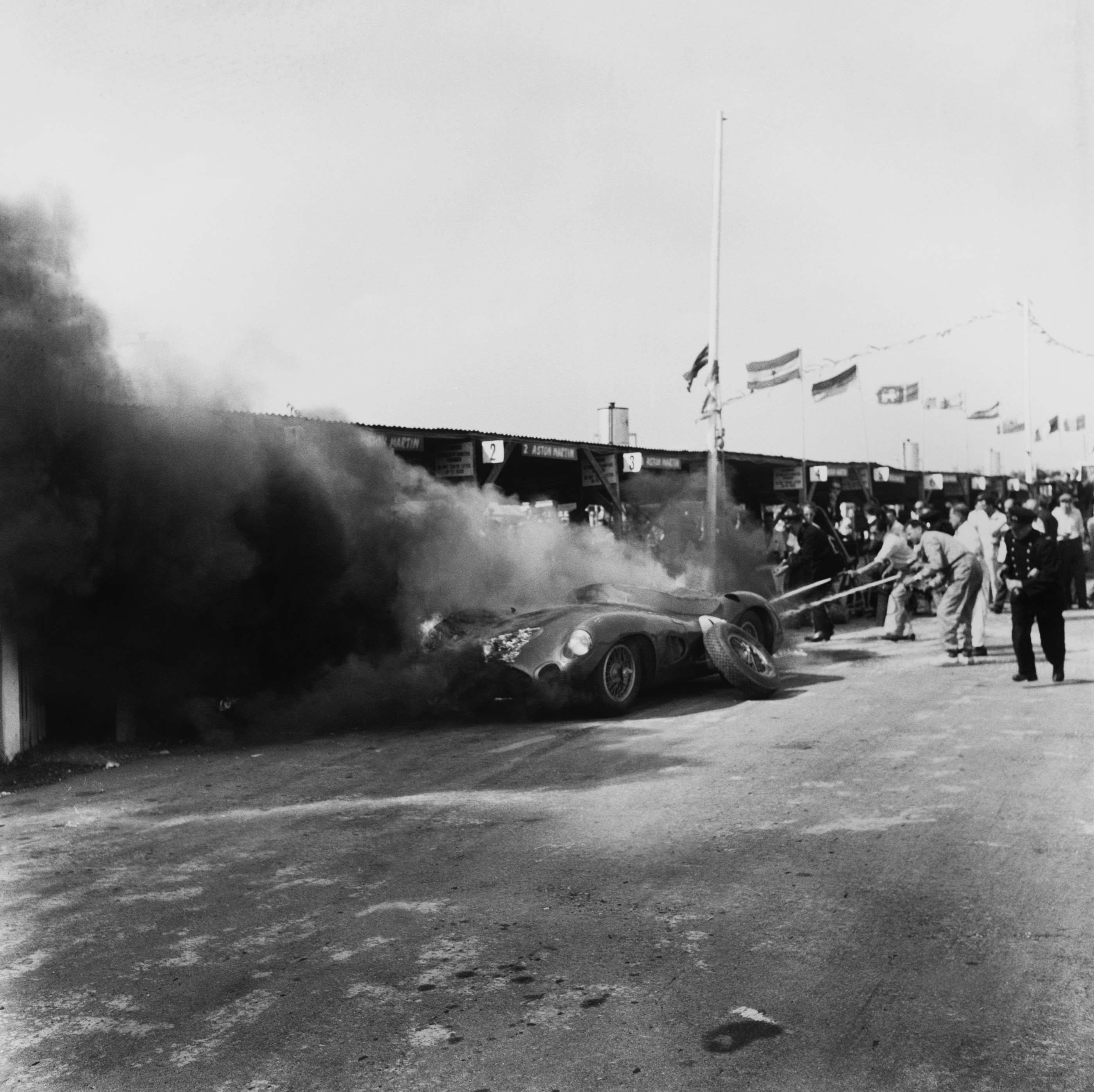 How Aston Martin overcame fire for 1950s world-title