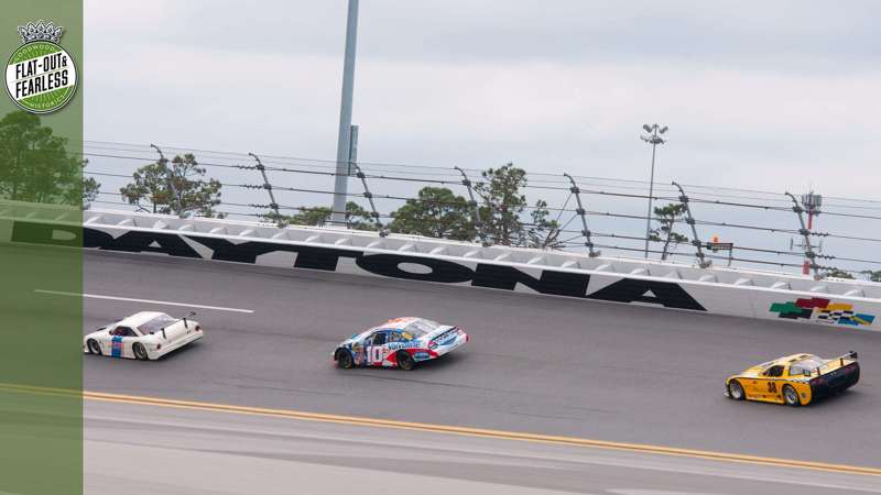 Daytona's bankings - the menace and the magic