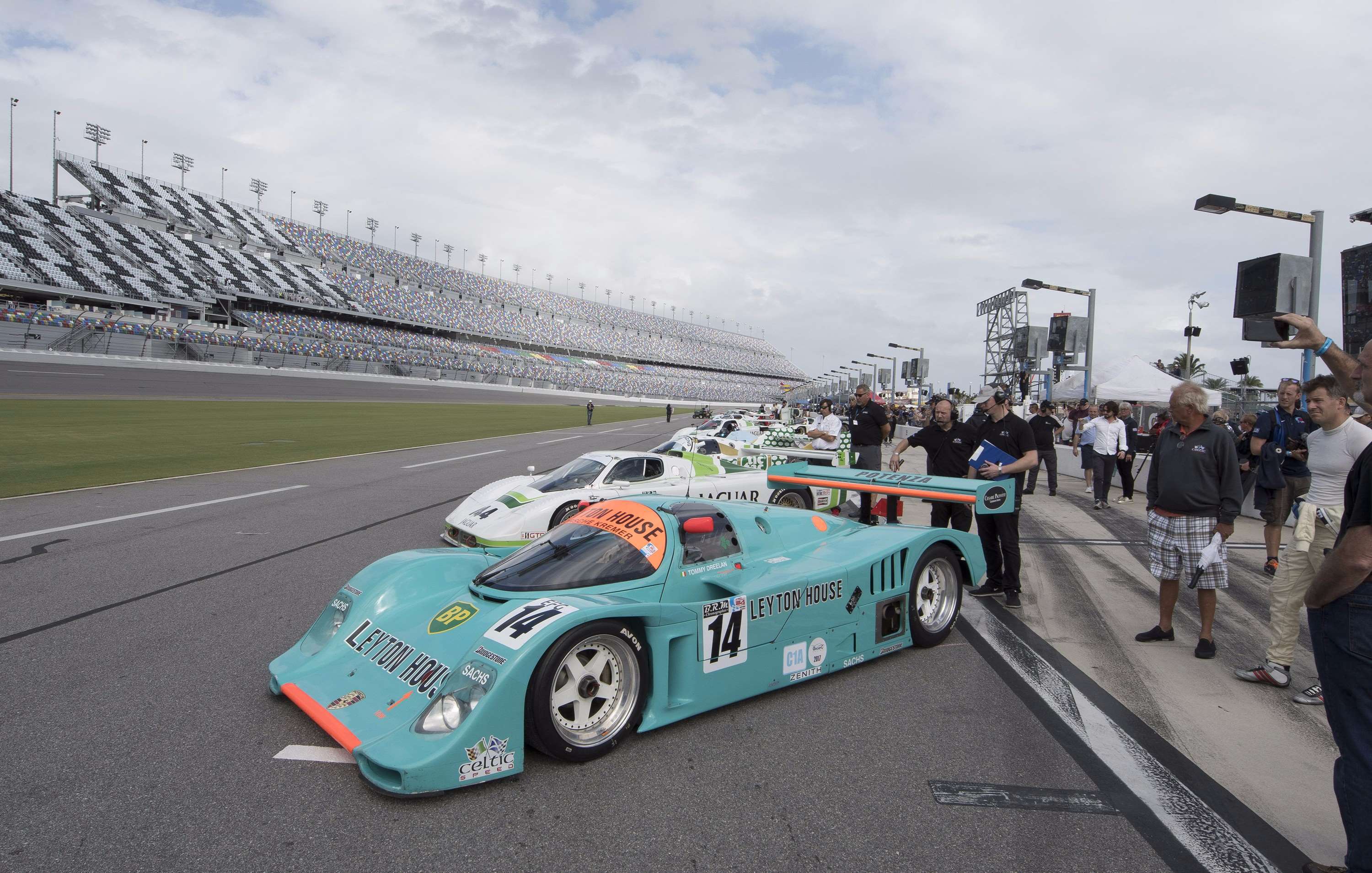 The start of the HSR Classic 24 at Daytona is an event all of its own