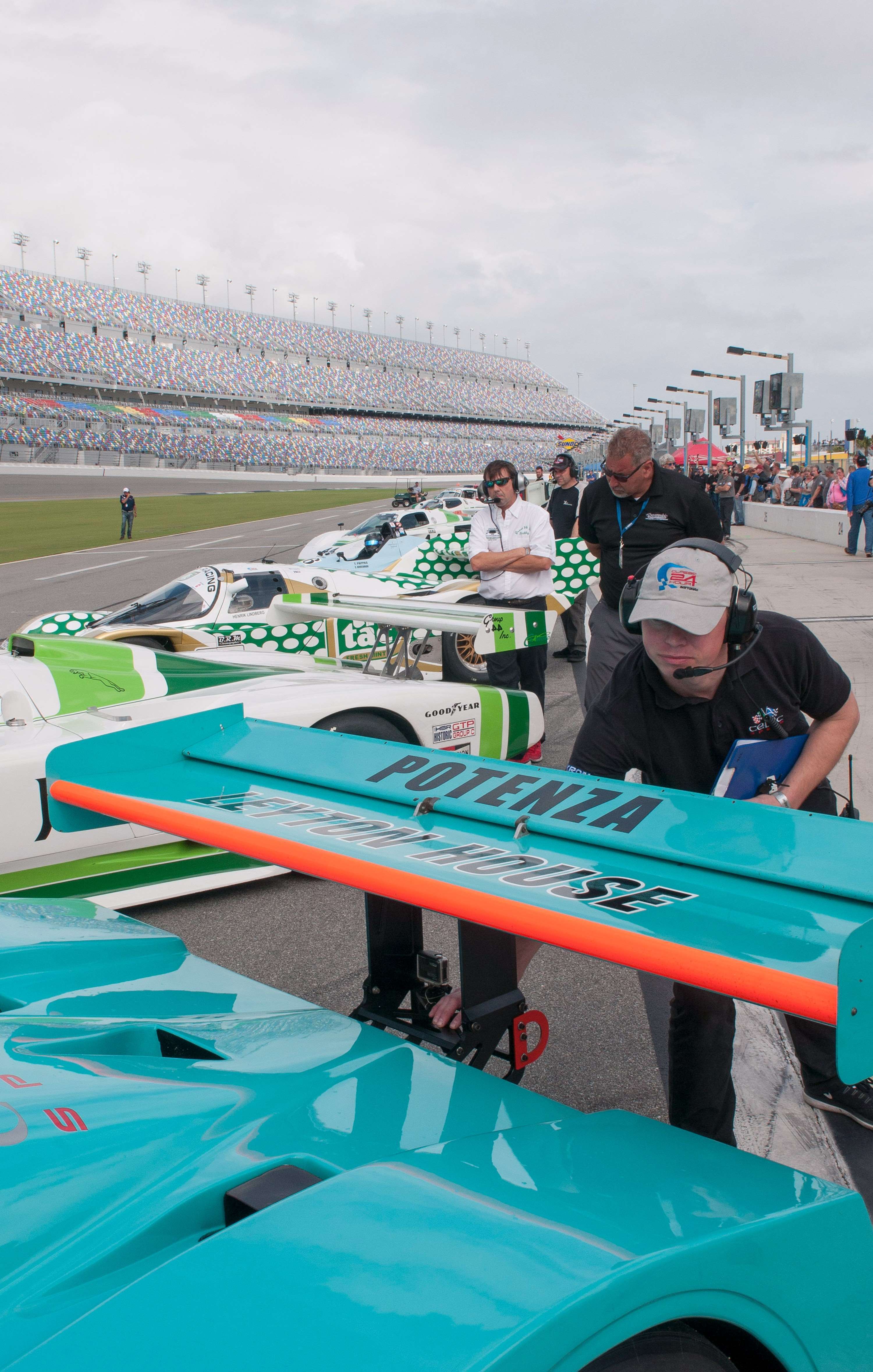 The start of the HSR Classic 24 at Daytona is an event all of its own