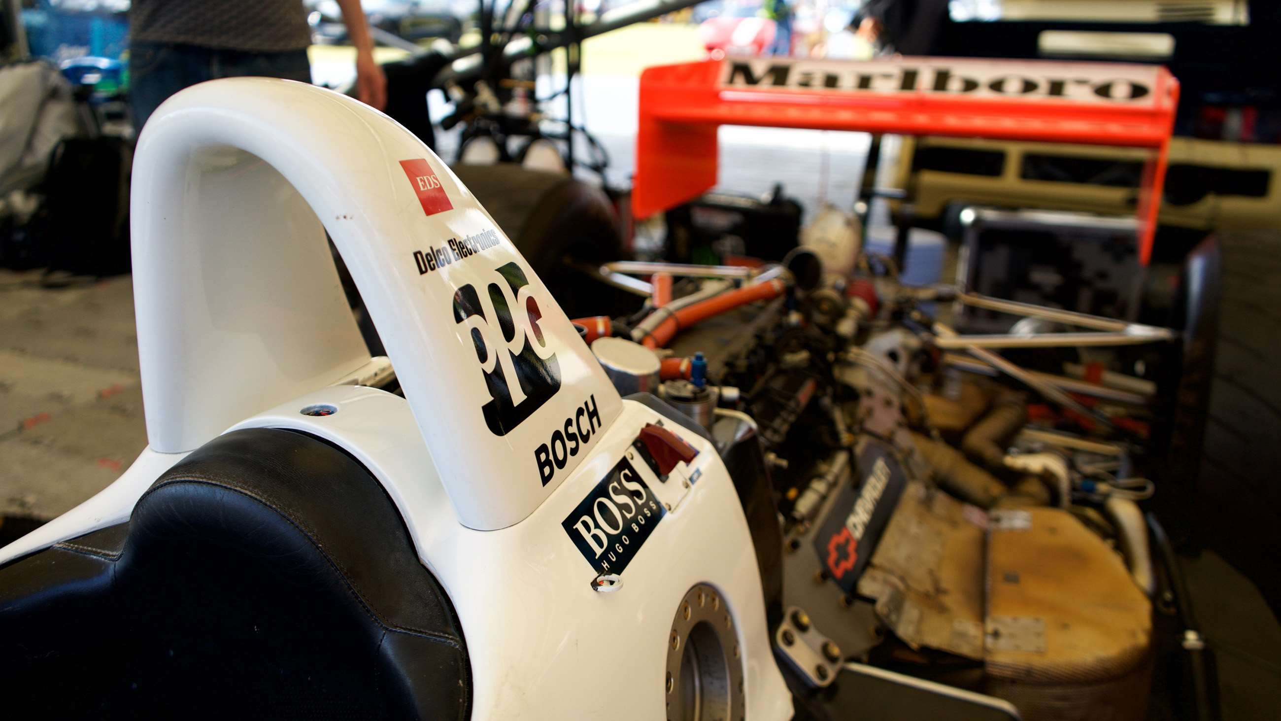 Was this Penske PC22 the Indycar Senna tested?