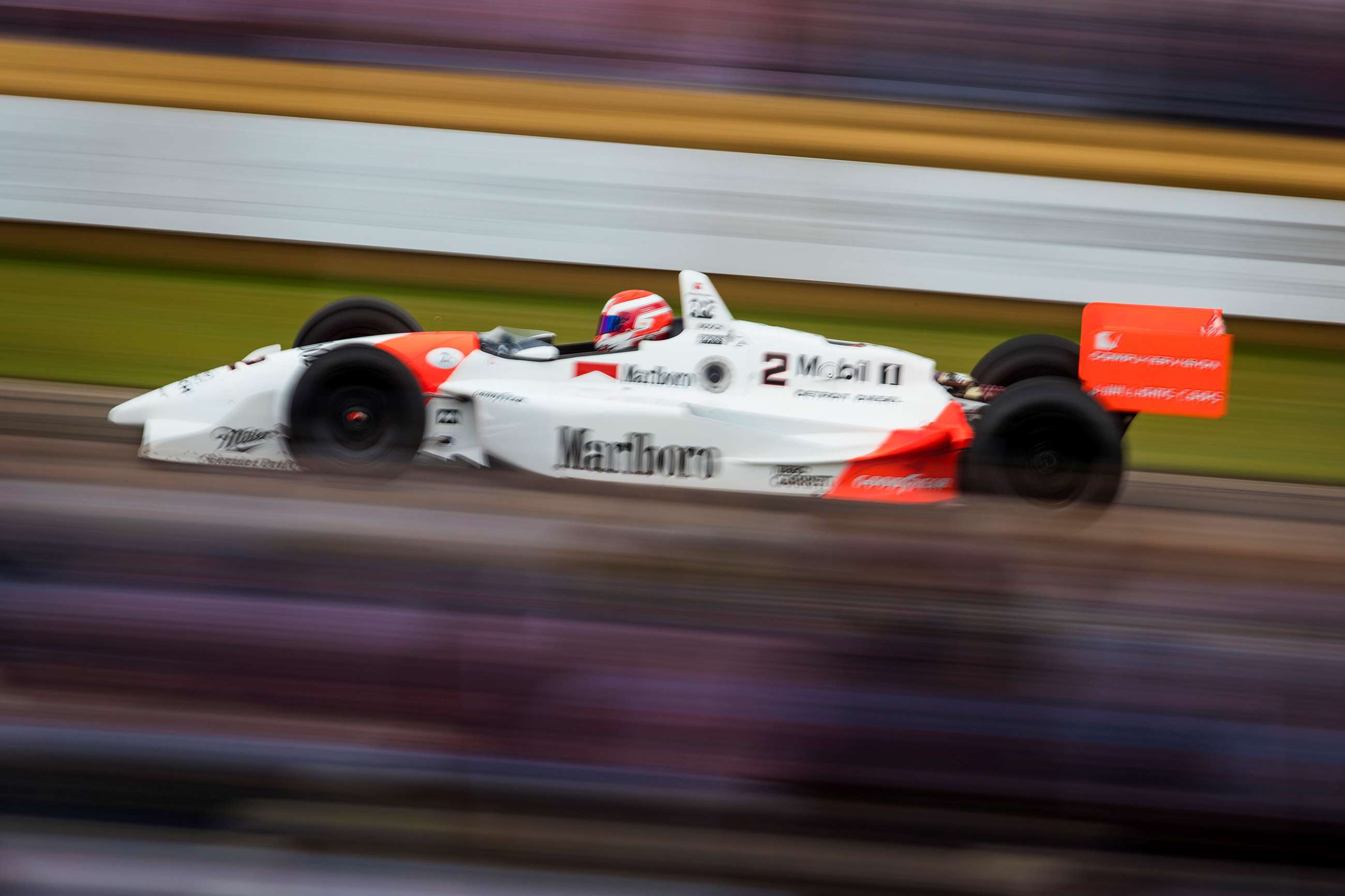 Was this Penske PC22 the Indycar Senna tested?