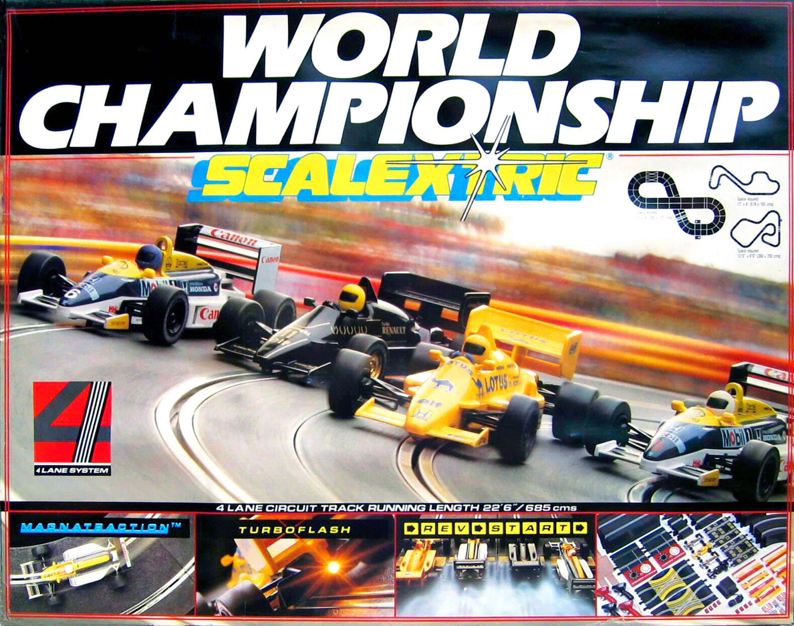 The 60-year history of Scalextric