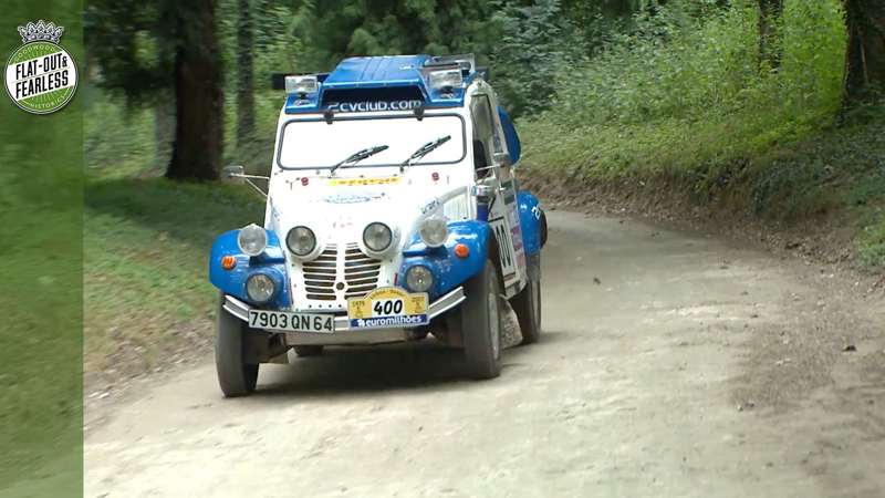 [Video] This twin-engined 2CV has Dakar heritage