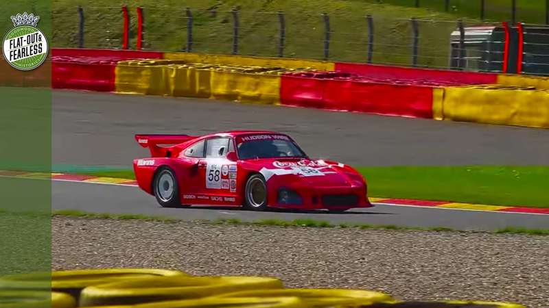 [Video] Fire-spitting Porsche 935 fury at Spa