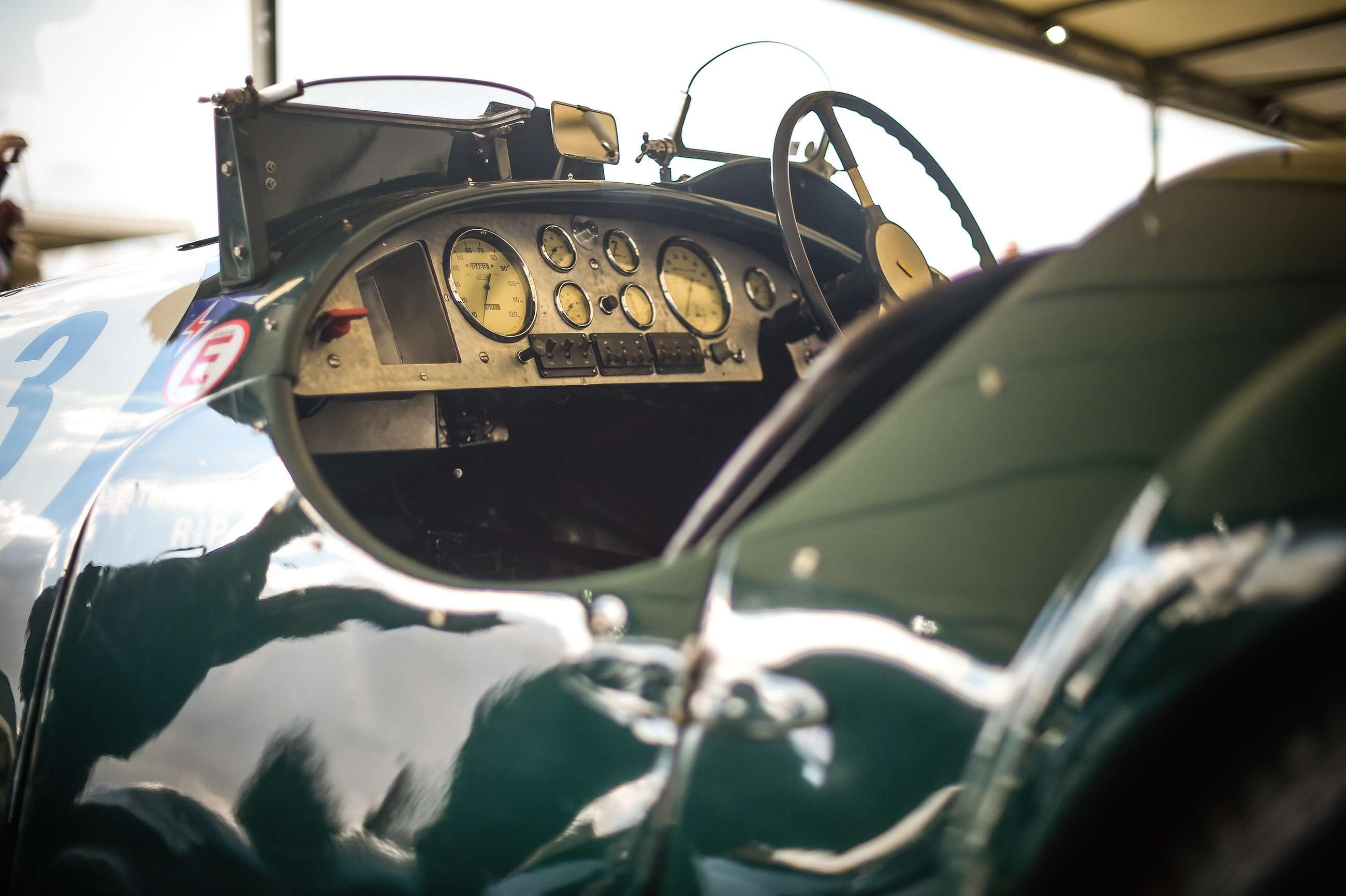 This Connaught was raced by the man who funded the team