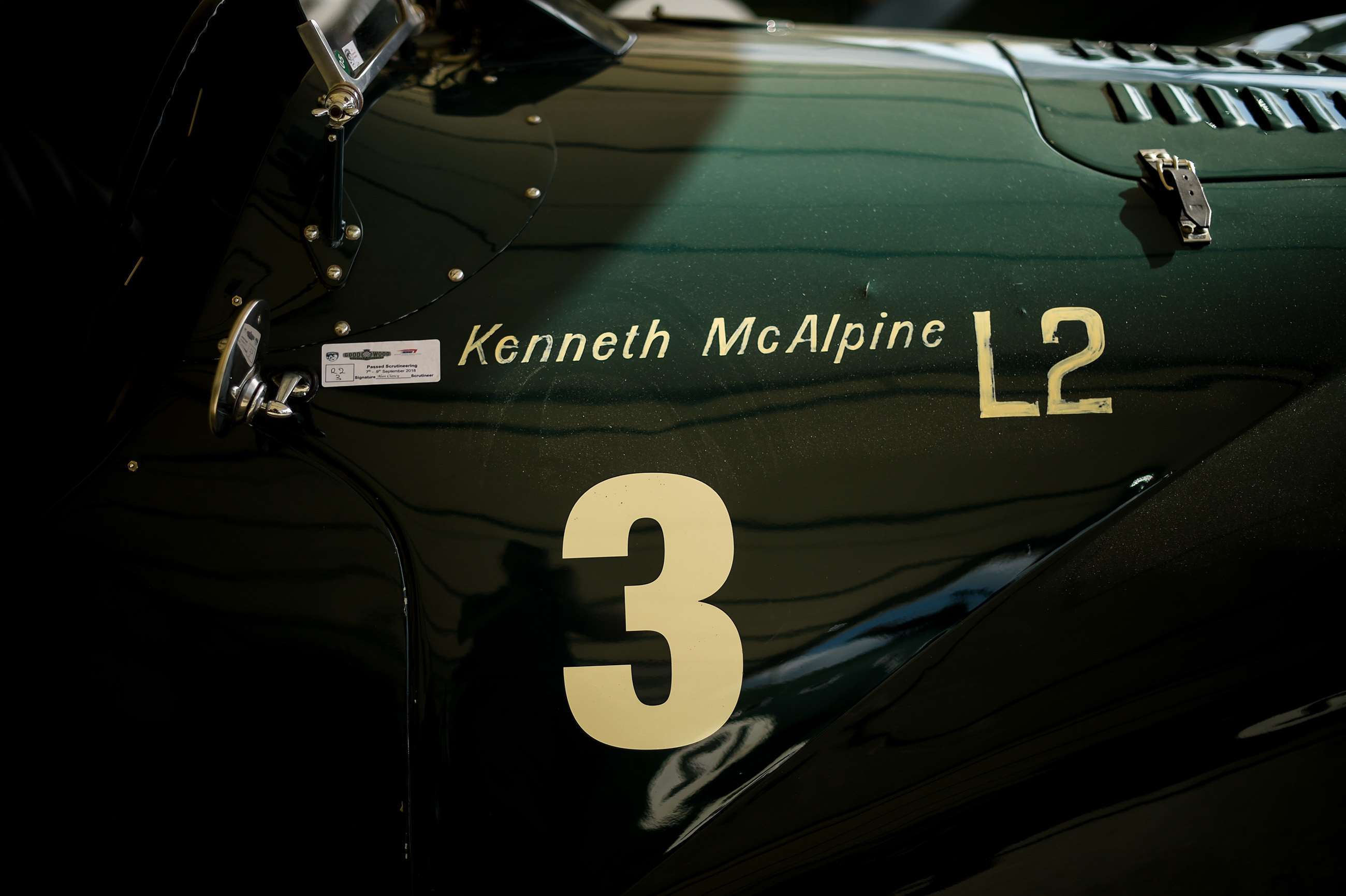 This Connaught was raced by the man who funded the team