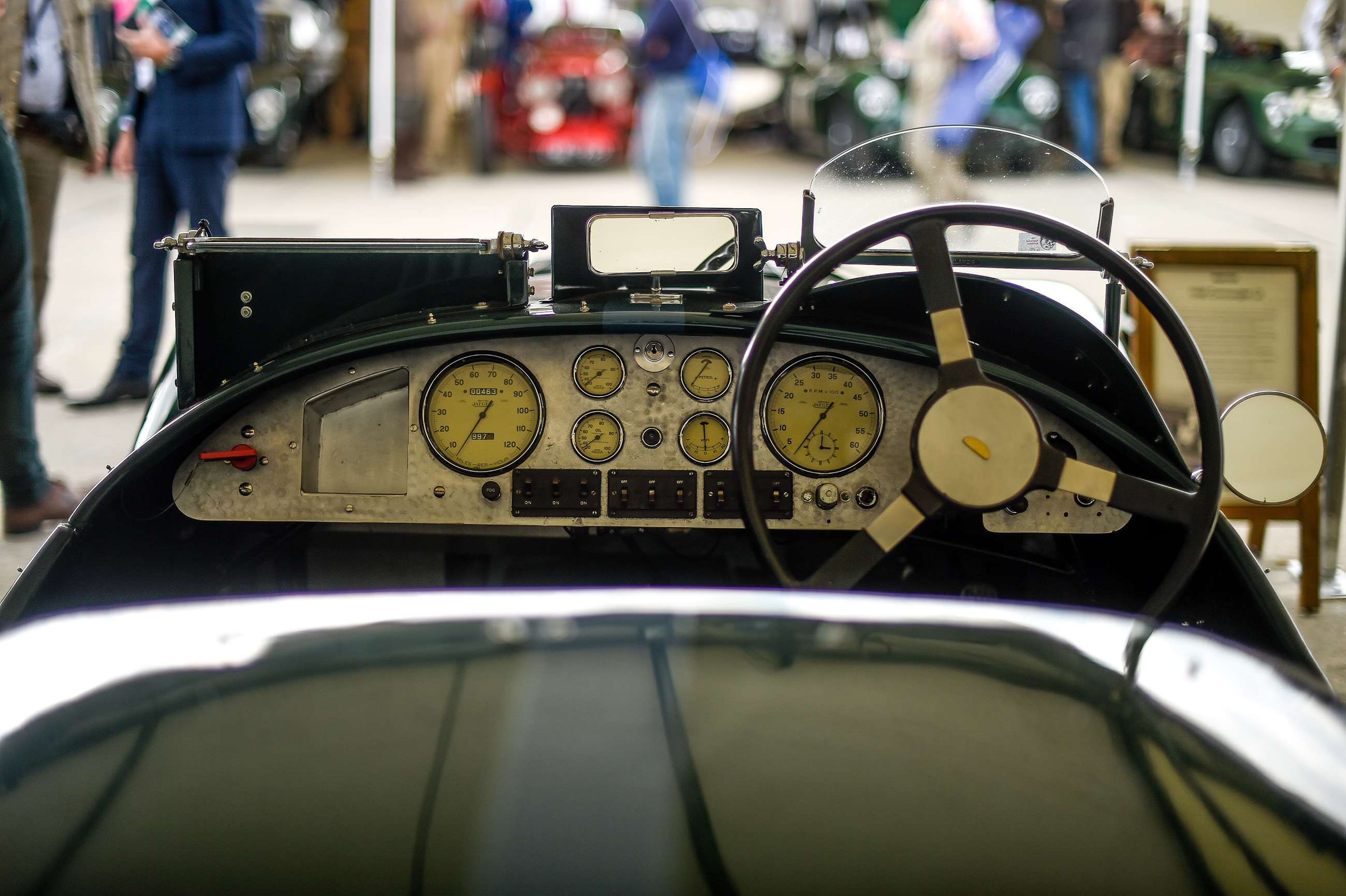 This Connaught was raced by the man who funded the team