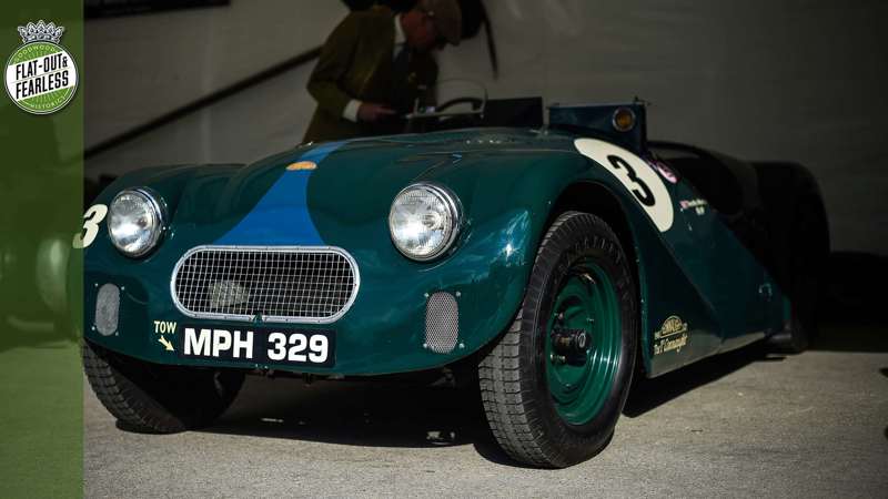 This Connaught was raced by the man who funded the team