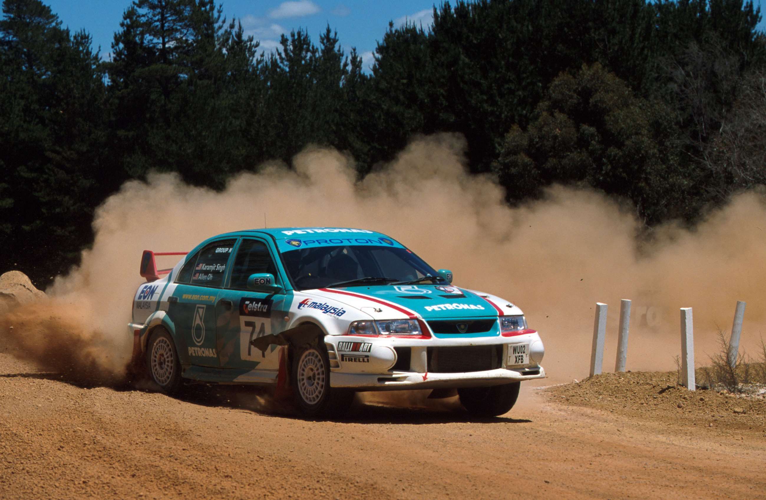 The Proton PERT is a Mitsubishi Evo VI clone that won the Production ...