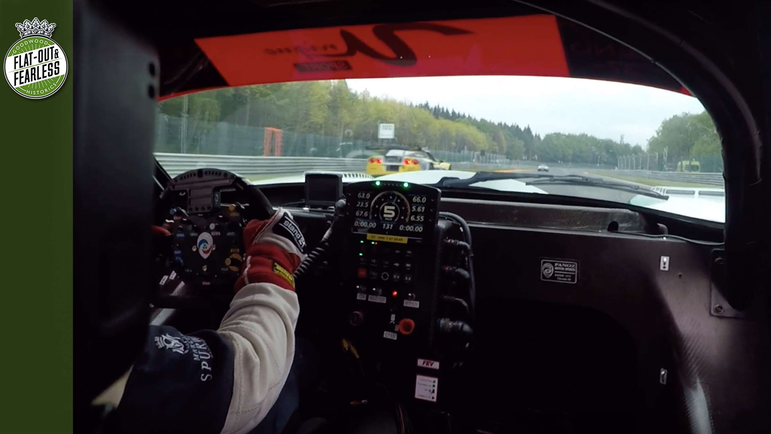 [Video] Panoz GT1 thunder around Spa | GRR