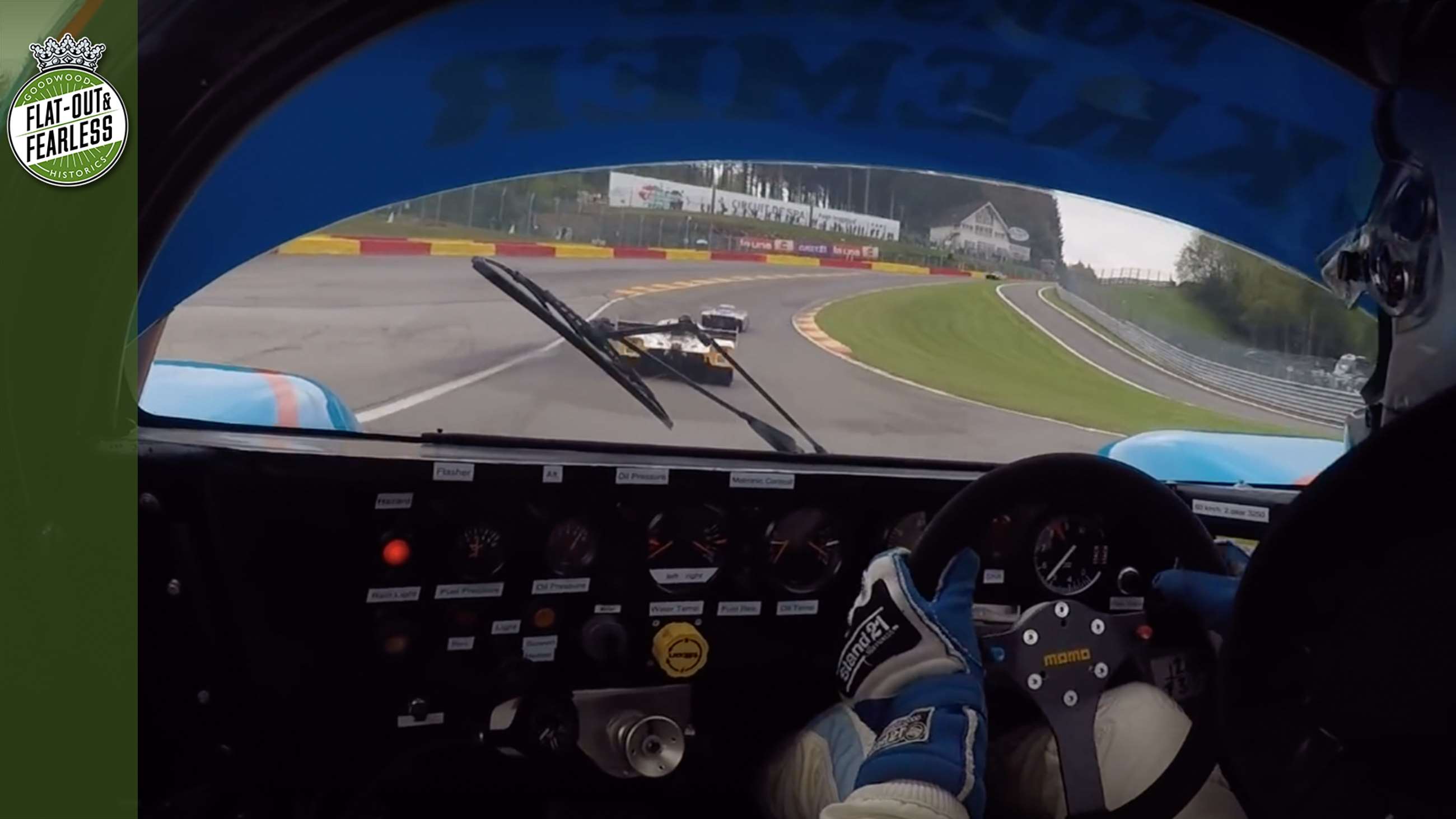 [Video] On board a howling Jaguar XJR-12 being hustled in Barcelona