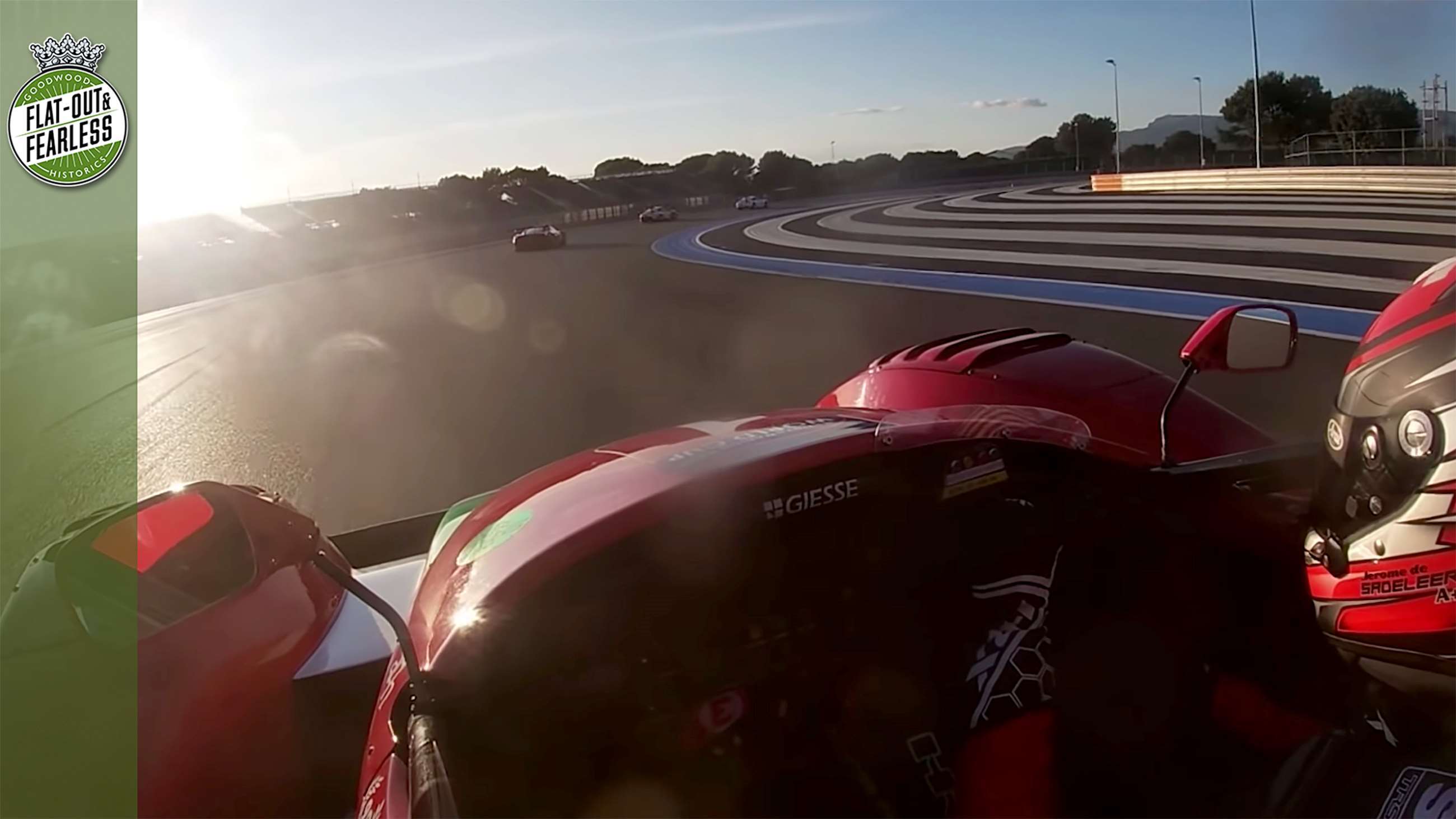 [Video] Onboard beautiful evening hot laps in a V12 Ferrari 333 SP