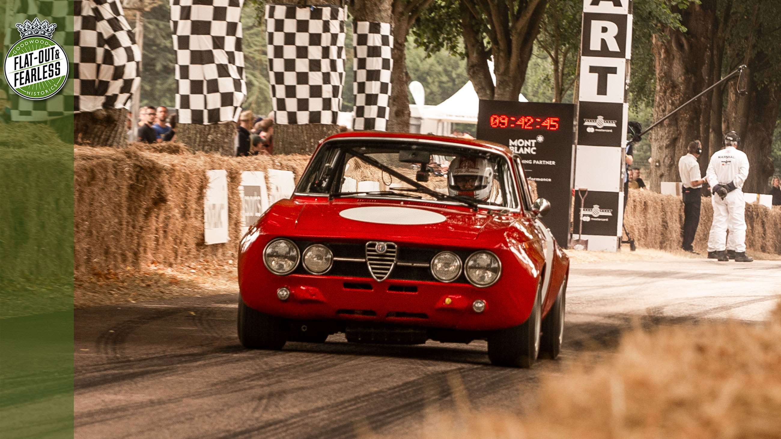 [Video] Epic Alfa Romeo 155 storms up the Goodwood Hill | GRR