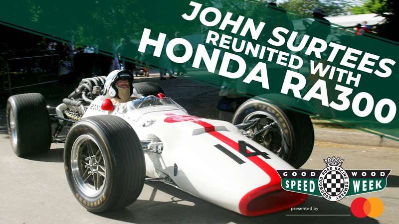[Video] John Surtees and a howling V12 Honda F1 car | GRR