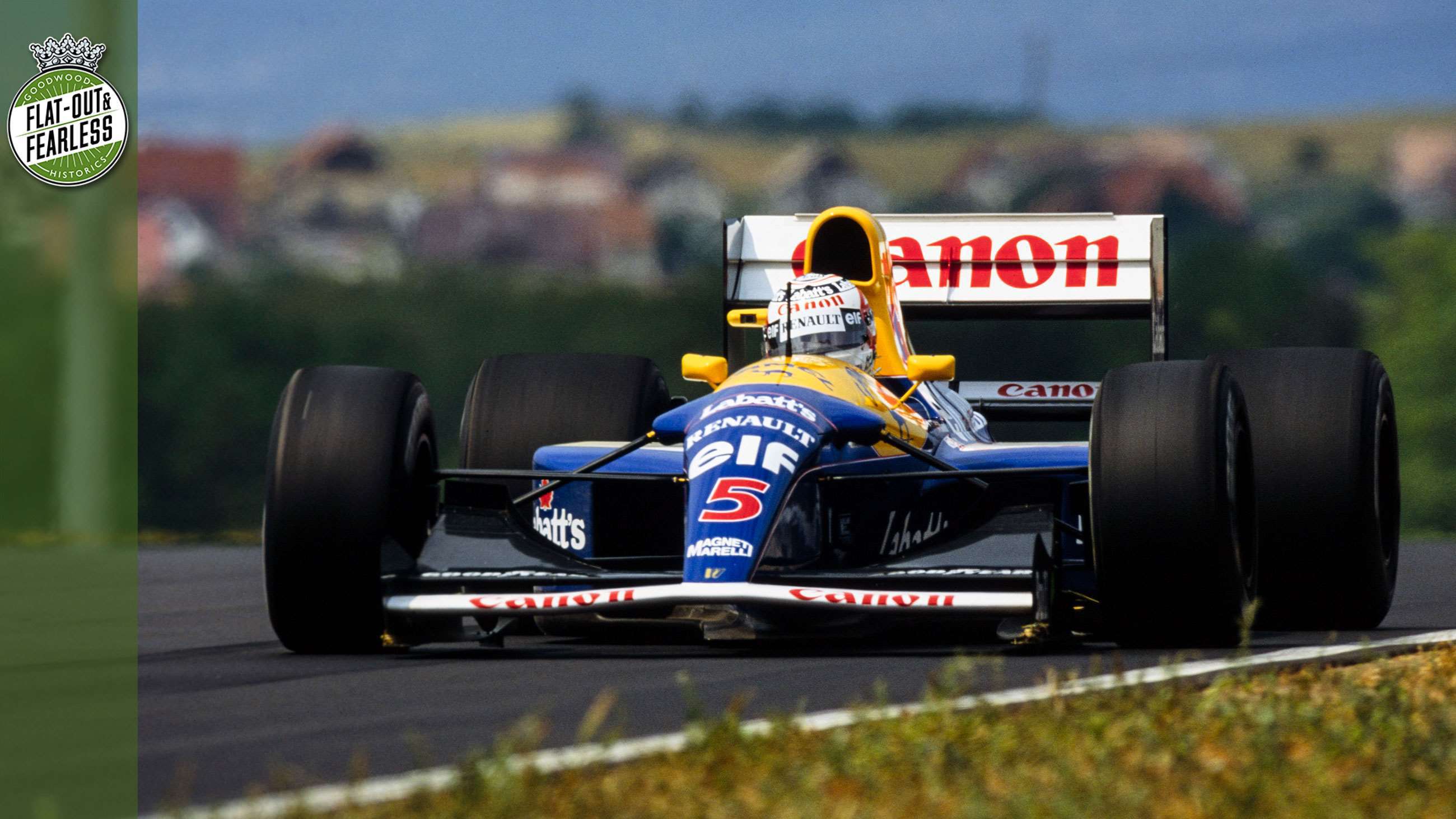 [Video] 25 years ago today the legendary Williams FW14B won its first race!
