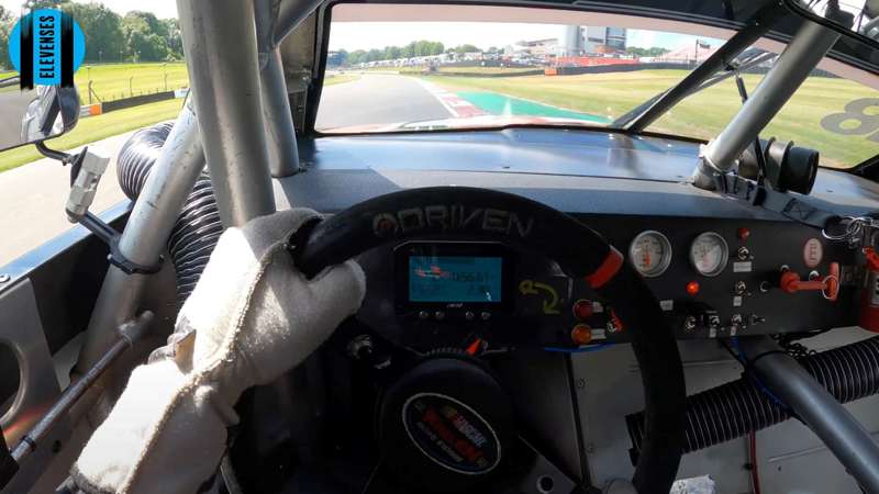 [Video] Thunderous V8 Nascar Brands Hatch thrill ride | GRR