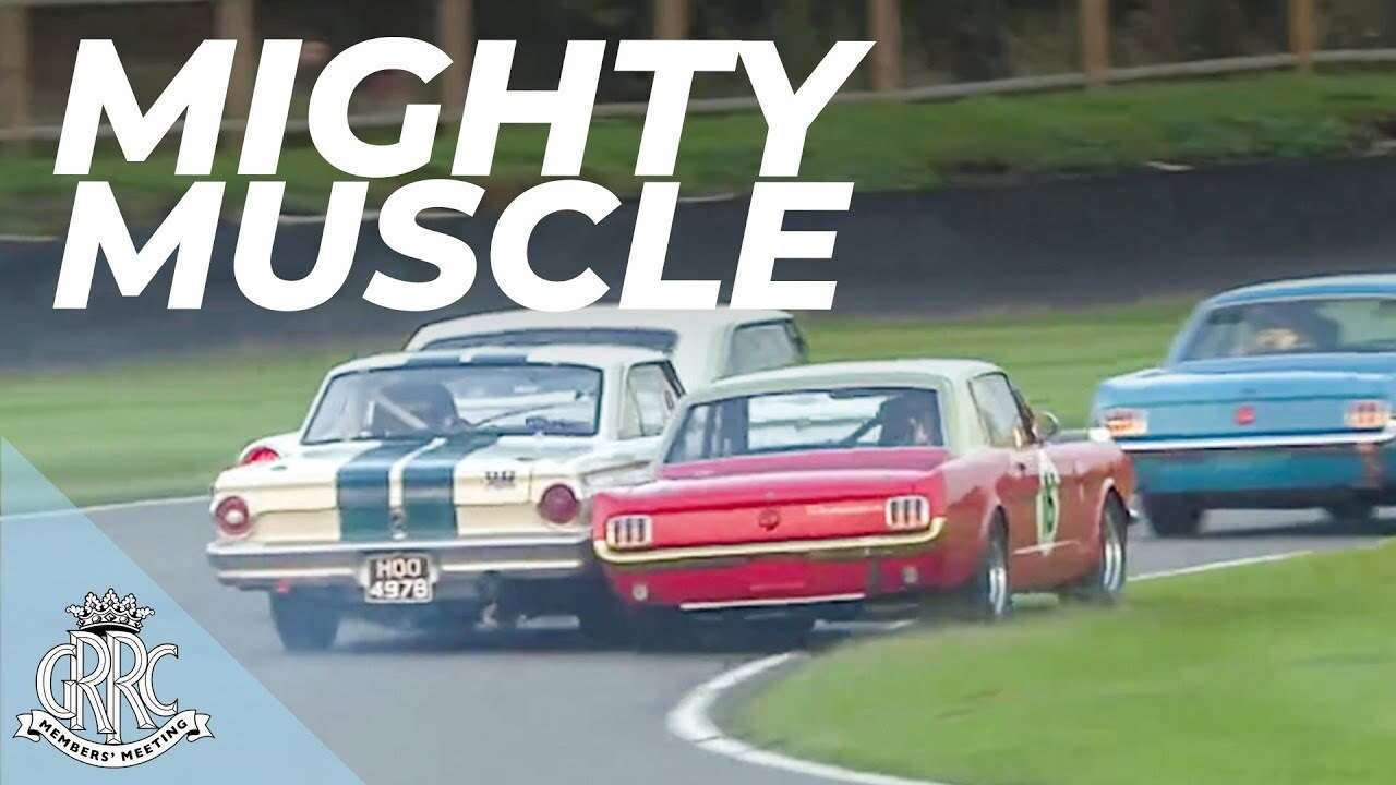 [Video] Mighty V8 muscle cars in relentless track battle | GRR