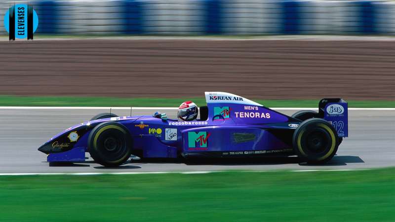 [Video] Riding on the nose of a Simtek F1 car | GRR