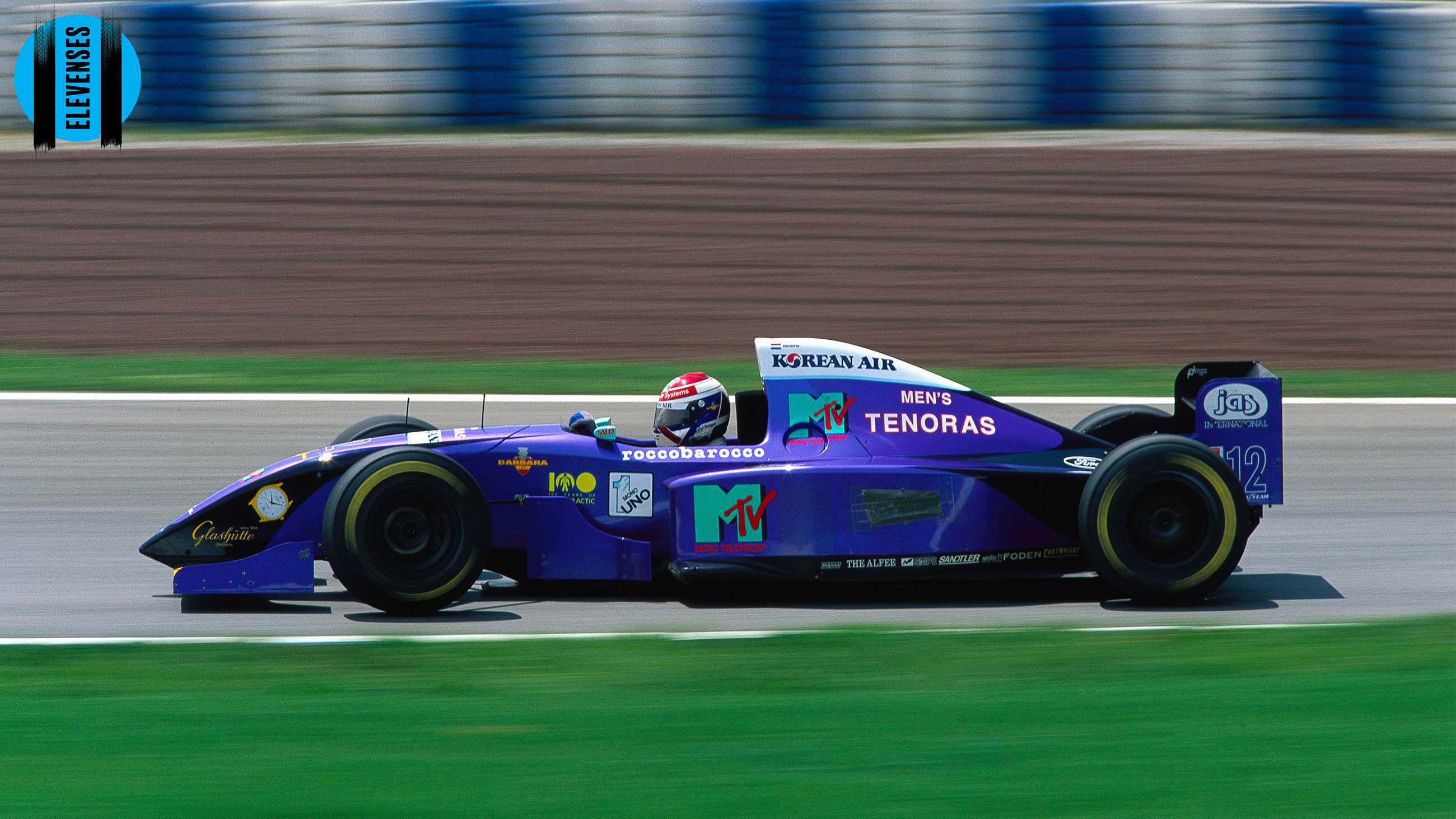 [Video] Riding on the nose of a Simtek F1 car | GRR