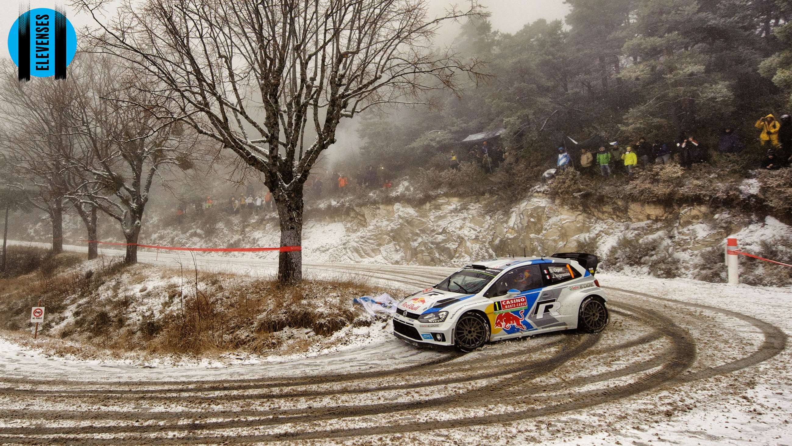 Video: Watch the WRC stars lose it on the Monte's black ice