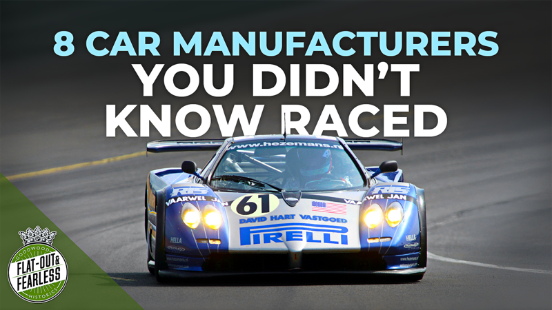 [Video] Car manufacturers you didn’t know raced | GRR
