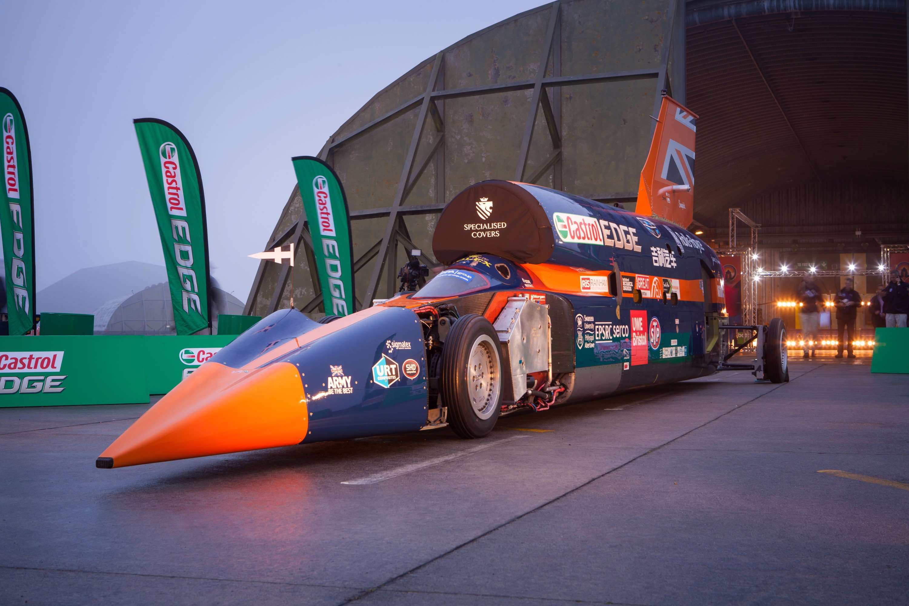 Witnessing history as Bloodhound SSC tests to 200