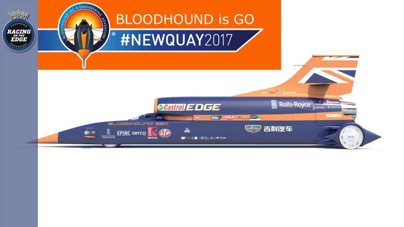 LIVE: Watch Bloodhound SSC take its first 200mph test!