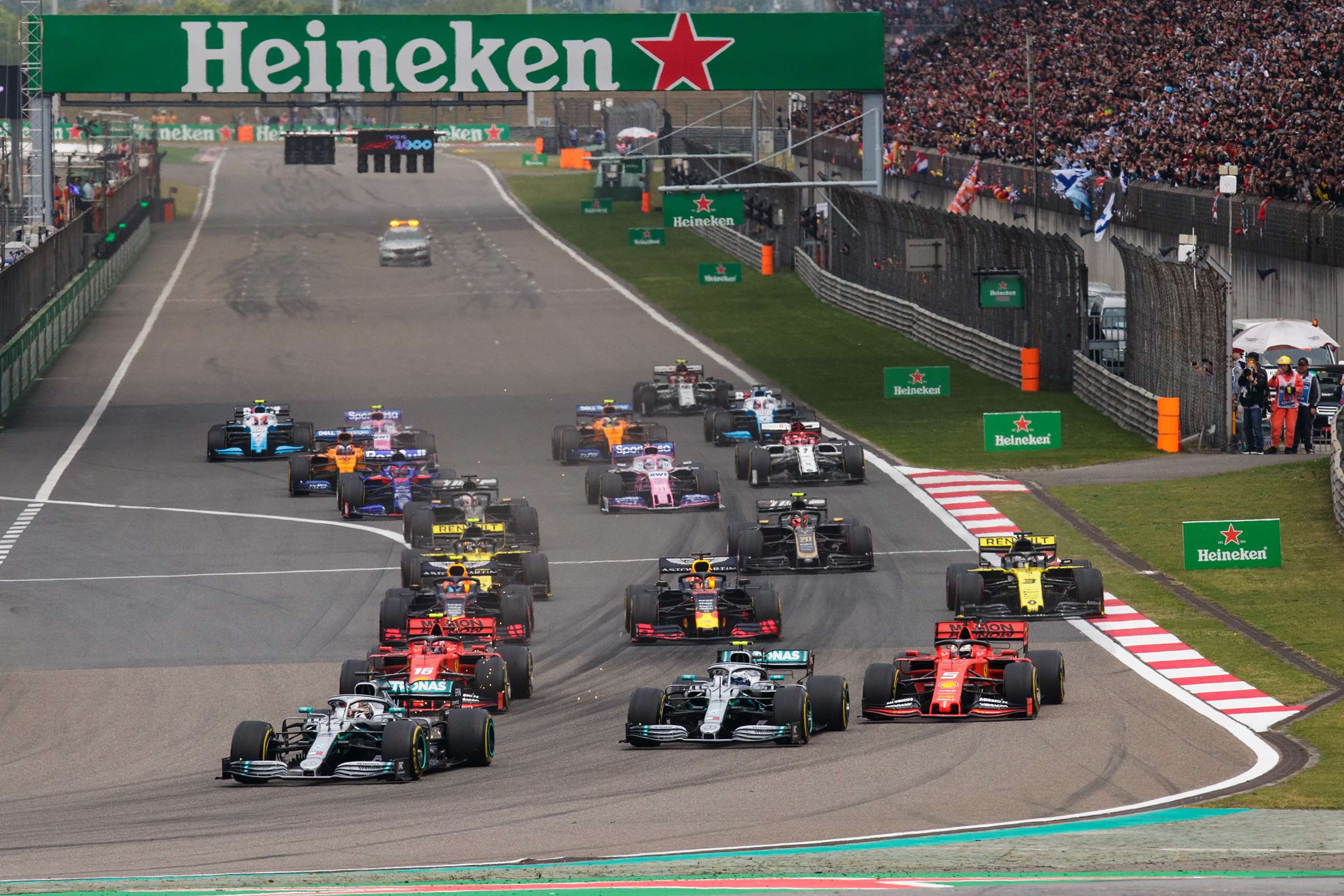Five talking points from the 1,000th F1 World Championship race
