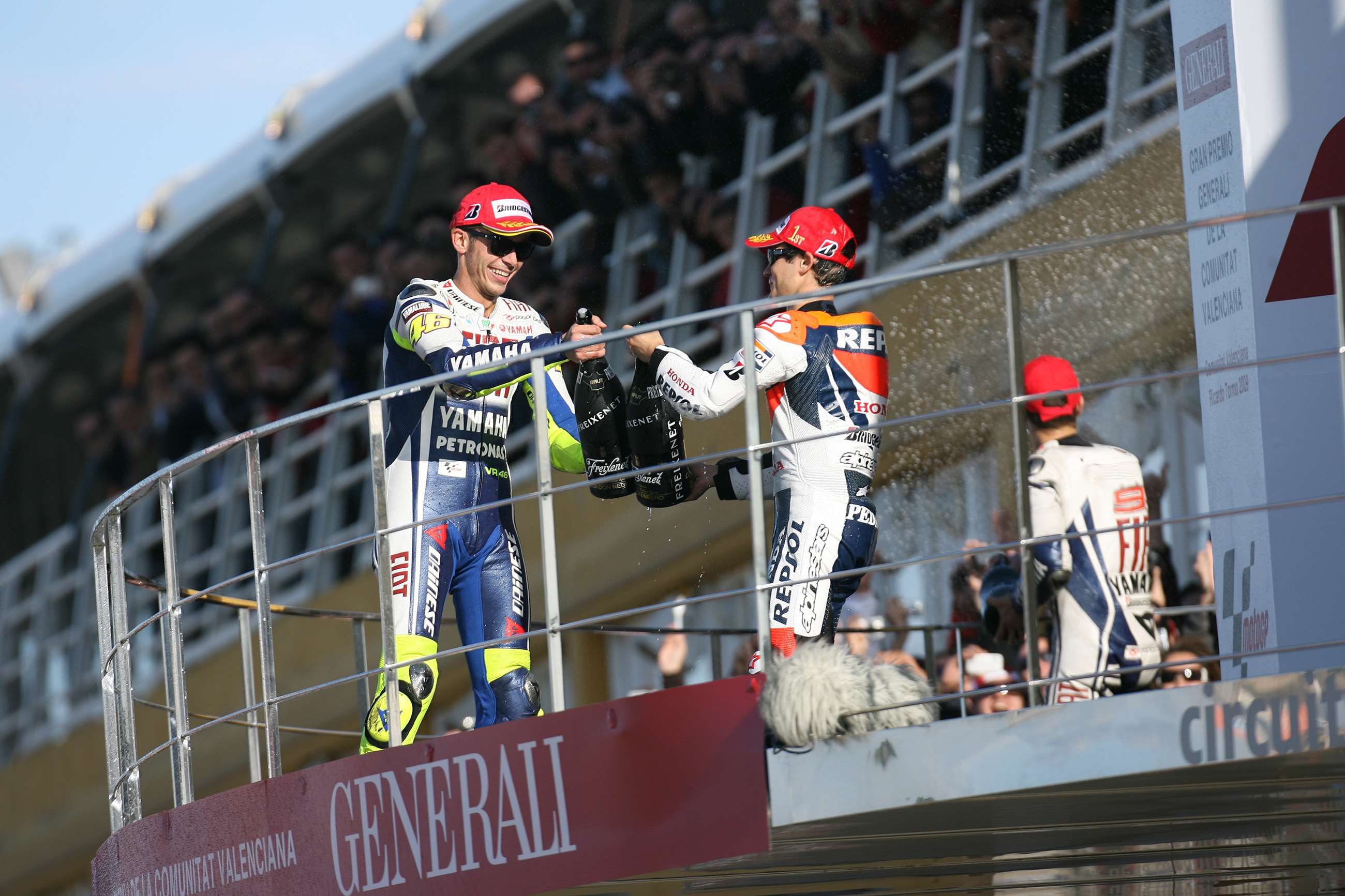 Rossi and Marquez – giants, and how to measure them